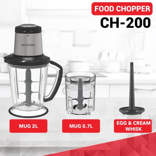 Jual Mitochiba Chopper CH200 2 Liter | Food Magic Processor Mito CH 200 ...