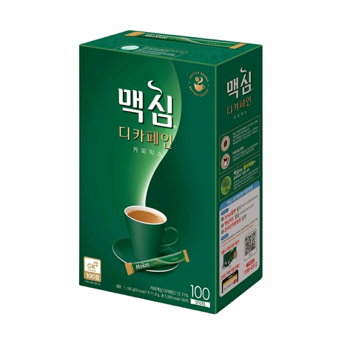 Jual MAXIM DECAFFEINATED COFFEE MIX/MAXIM COFFEE KOREA | Shopee Indonesia