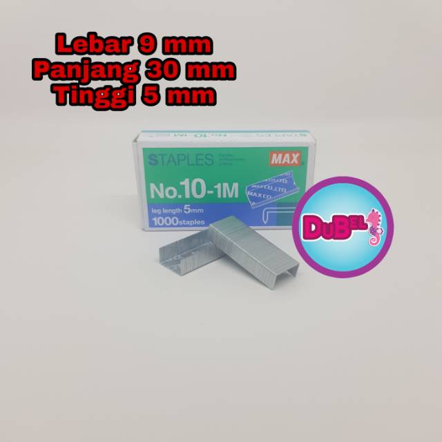Jual Isi Staples Max No 10 / Isi Staples Kecil Max No.10 / Isi Staples ... Jual Isi Staples Max No 10 / Isi Staples Kecil Max No.10 / Isi Staples ...