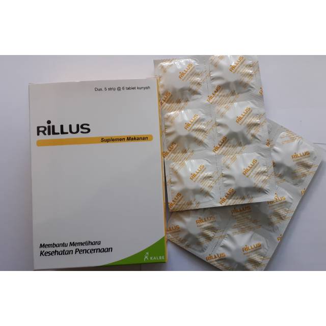 Jual RILLUS TAB CHEW | Shopee Indonesia