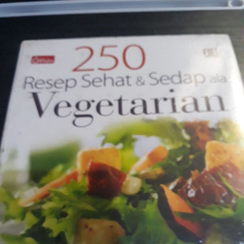 Jual buku original 250 resep sehat & sedap ala VEGETARIAN | Shopee ...
