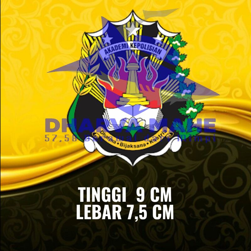 Jual Akpol, Stiker Akpol, Akademi Kepolisian | Shopee Indonesia