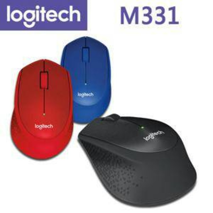 Jual Logitech Mouse Wireless M331 Silent - Resmi | Shopee Indonesia