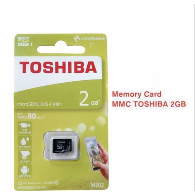 Jual Memori Toshiba Mmc 2GB 4GB 8GB 16GB 32GB 64GB Kartu Memory Micro ...