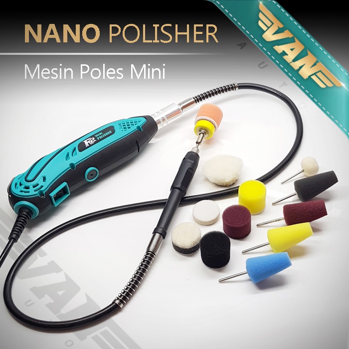 Jual Mesin Poles Mini Nano Polisher Dengan Flexible Shaft Pen / Mini ...