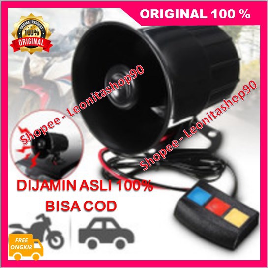 Jual Klakson Toa Sirine 3 Suara Bell Motor Bikin Kendaraan Kamu Makin ...