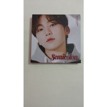 Jual digipack only album semicolon seungkwan seventeen svt murah home ...