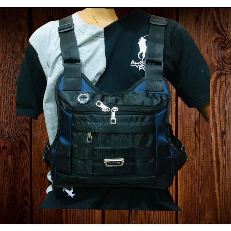 Jual Tas Rompi dada / chest bag dada / tas dada Gress pria | Shopee ...