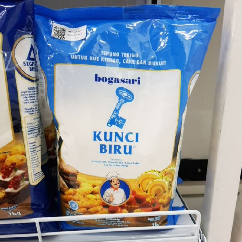 Jual Bogasari Tepung Kunci Biru 1kg | Shopee Indonesia