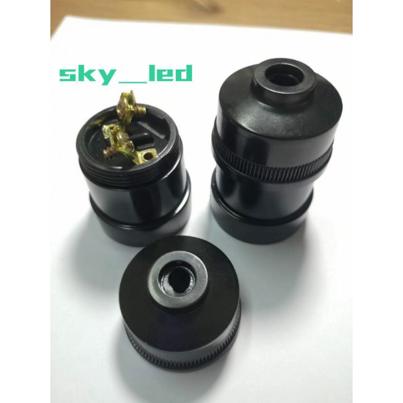 Jual FITTING GANTUNG HITAM E27/ tembaga asli /FITTING LAMPU GANTUNG ...