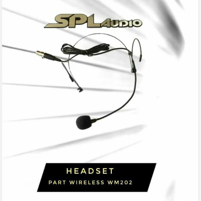 Jual SPL Audio HEADSET-Part Microphone wireless WM 202 | Shopee Indonesia