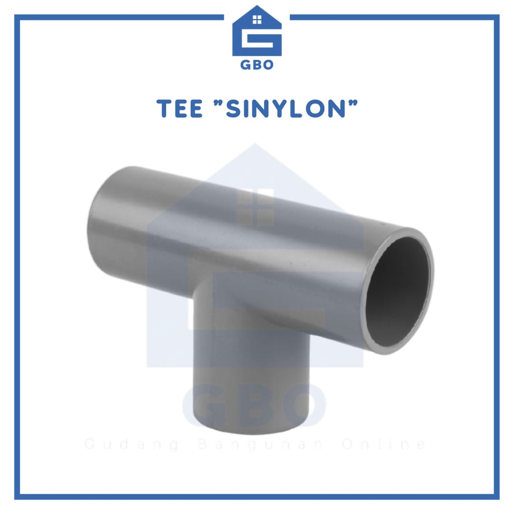 Jual SINYLON - TEE (AW) 2" / TEE 2 INCH / PERTIGAAN PIPA / FITTING PIPA PVC MURAH | Shopee Indonesia