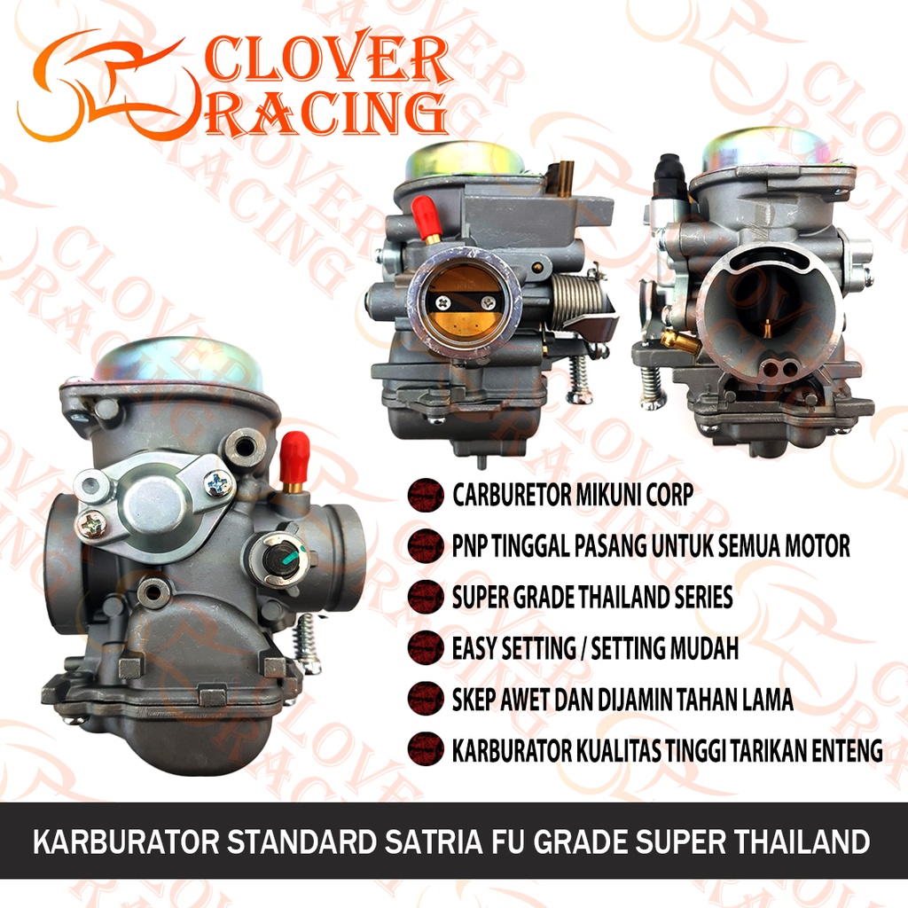 Jual [ BISA COD ] KARBURATOR STANDARD SATRIA FU SERIES KARBU KALBURATOR KARBULATOR KALBULATOR ...