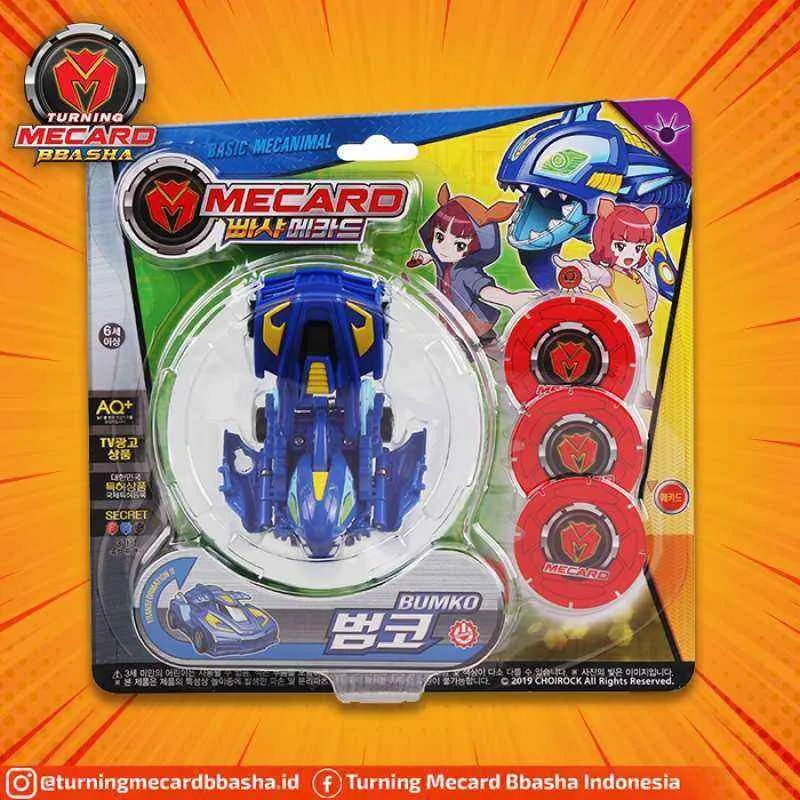Jual Turning Mecard Bbasha Bumko Transforming Card Robot to Car ...