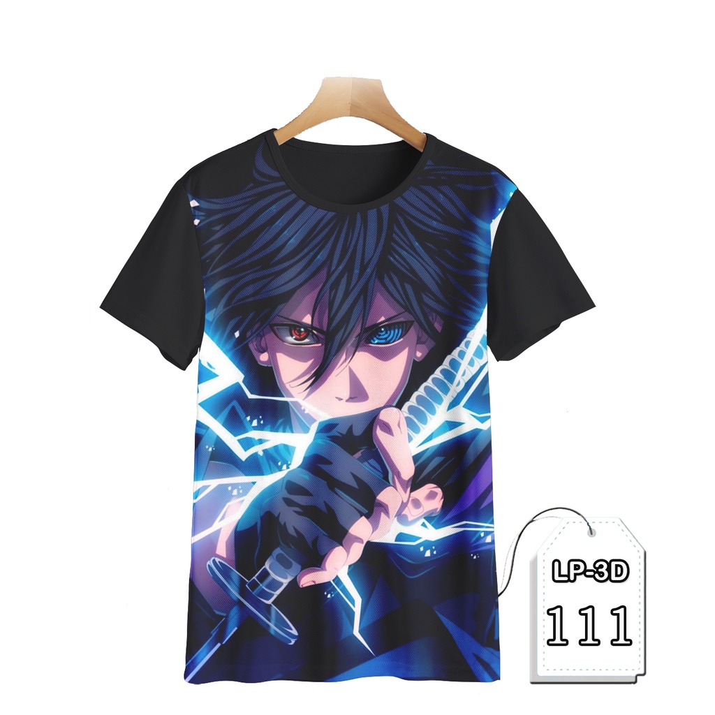 Jual Baju Anime SASUKE UCHIHA Anak dan Dewasa Baju Gambar 3D Naruto ...