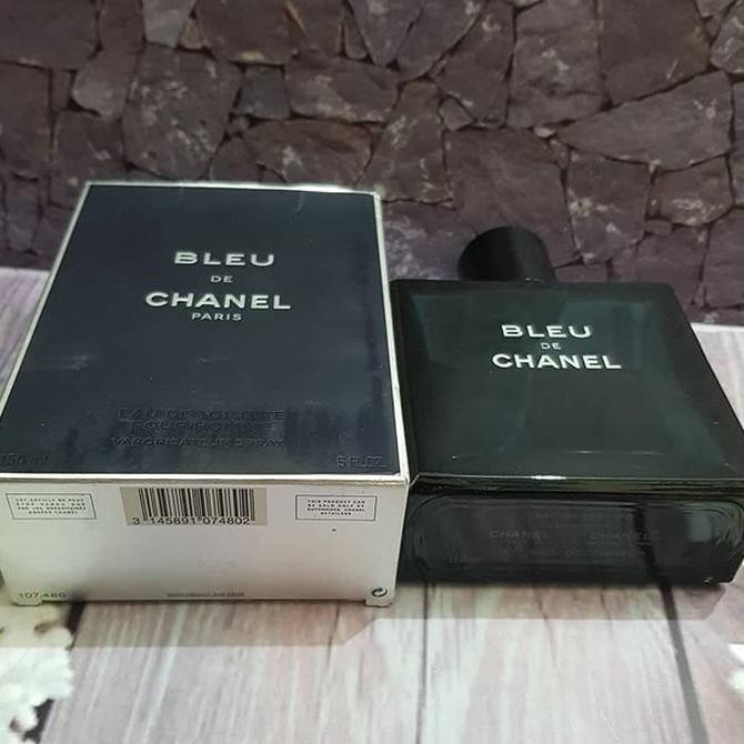 Jual Parfum Original Reject Bleu De Chanel Full Box 150ML | Shopee ...