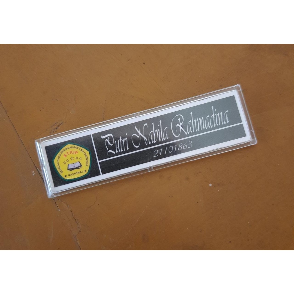 Jual Name Tag Insert Akrilik | Shopee Indonesia