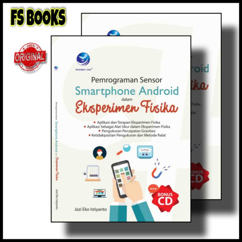 Jual Pemrograman Sensor Smartphone Android Dalam Eksperimen Fisika +Cd ...