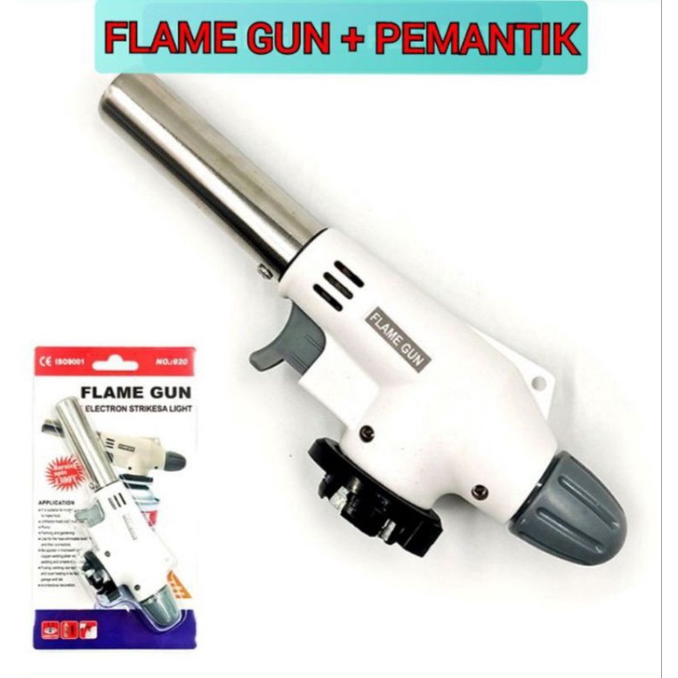 Jual Flame Gun Pemantik Api Gas Torch Butane Portable | Shopee Indonesia