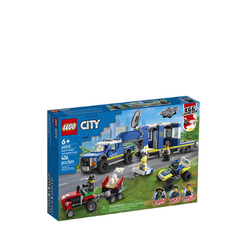 Jual LEGO® City Police Mobile Command Truck - 60315 | Shopee Indonesia