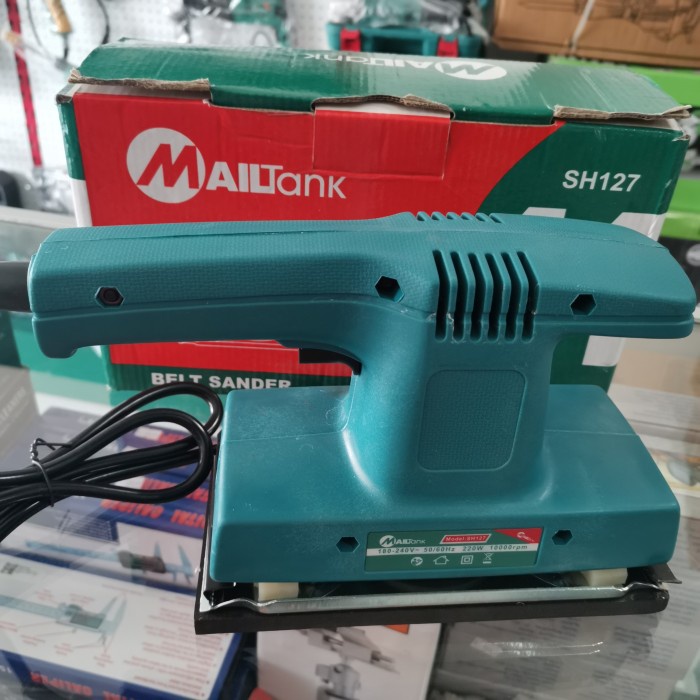 Jual AMPLAS KAYU MAILTANK SH127 MESIN SANDERS KAYU SANDER AMPLAS KOTAK ...