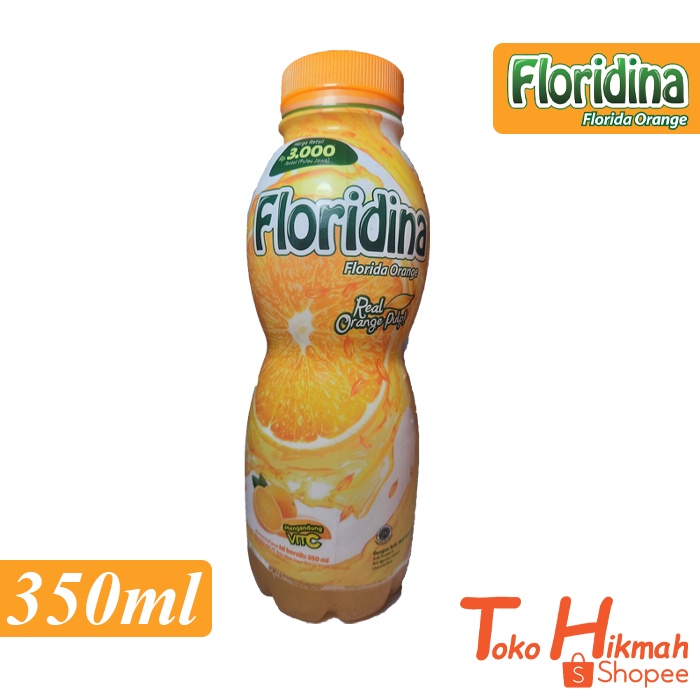 Jual floridina orange minuman rasa jeruk 350 ml | Shopee Indonesia