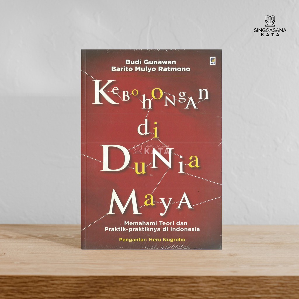 Jual Buku Kebohongan di Dunia Maya - Budi Gunawan - KPG | Shopee Indonesia