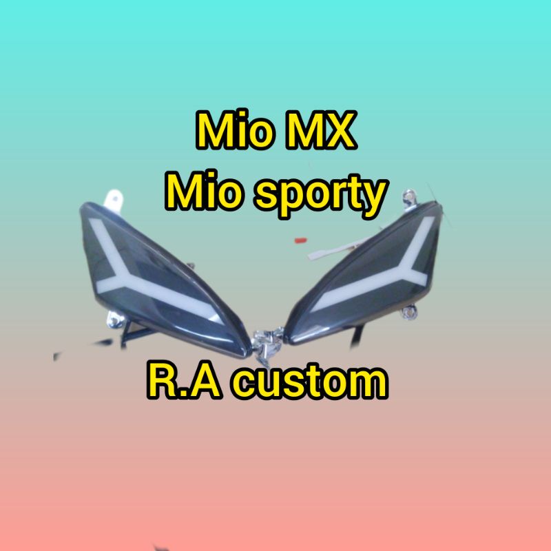 Jual custom sein depan Mio sporty Mio MX running sein | Shopee Indonesia