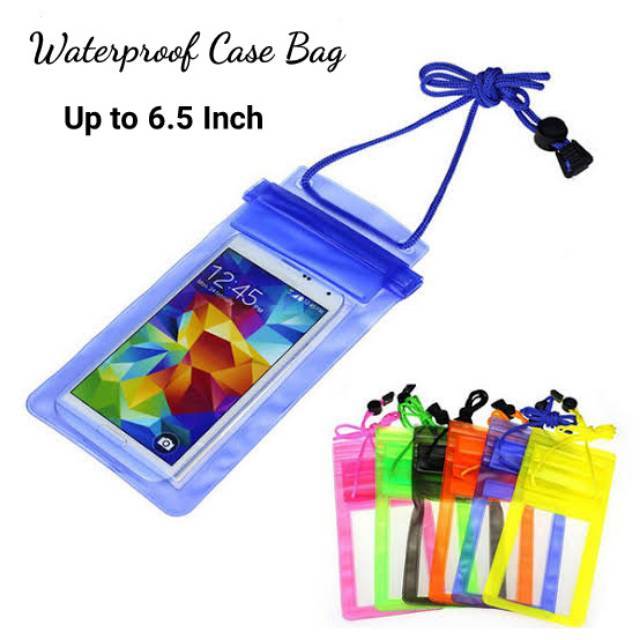 Jual Waterproof Case HP Anti Air 6.5 Inch Hujan Hape Casing Ponsel ...