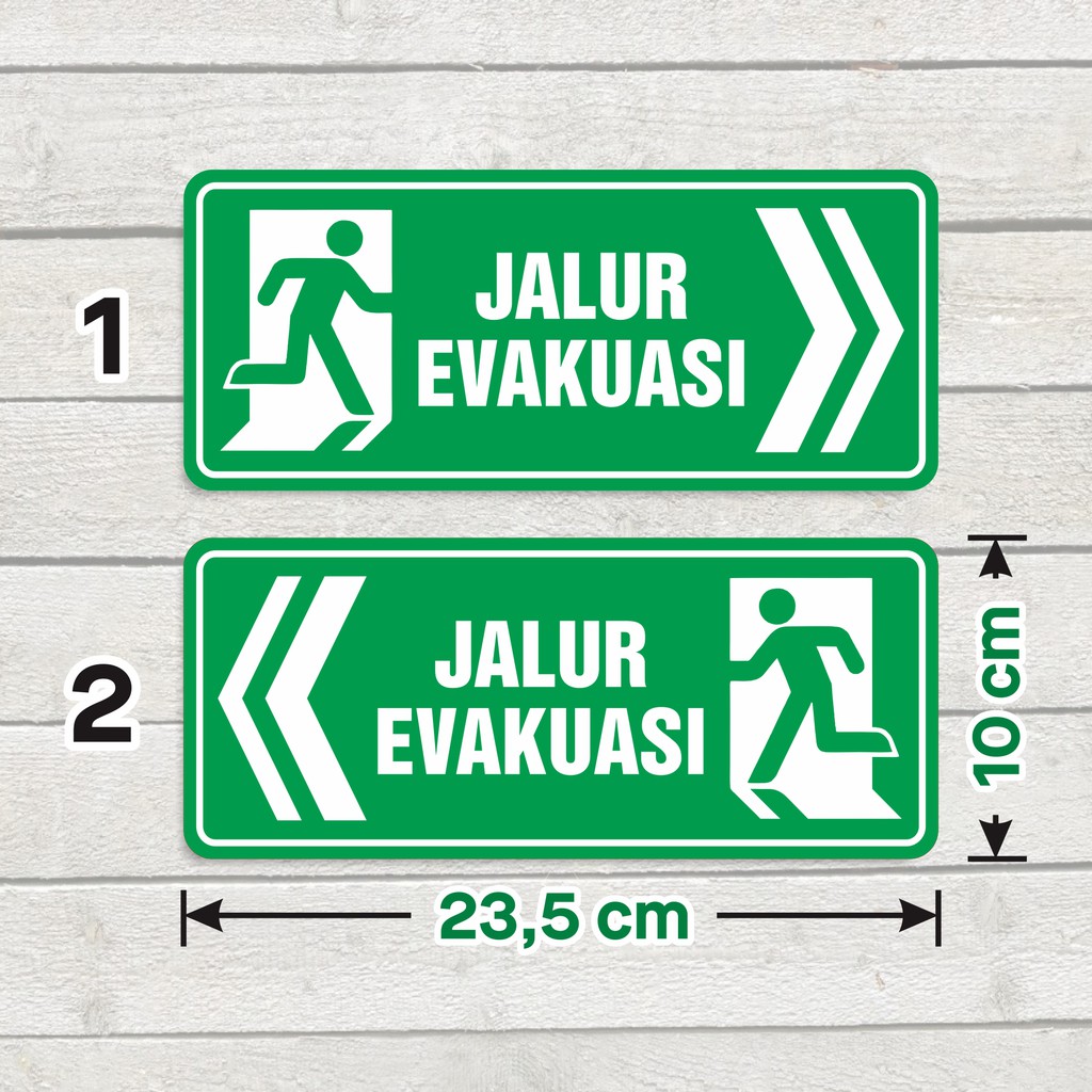 Jual Sticker Vinyl Label Sign Jalur Evakuasi Stiker Rambu | Shopee ... Jual Sticker Vinyl Label Sign Jalur Evakuasi Stiker Rambu | Shopee ...