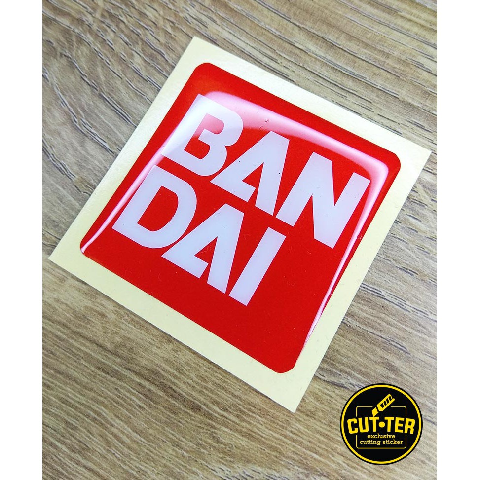 Jual emblem sticker resin BANDAI logo | Shopee Indonesia