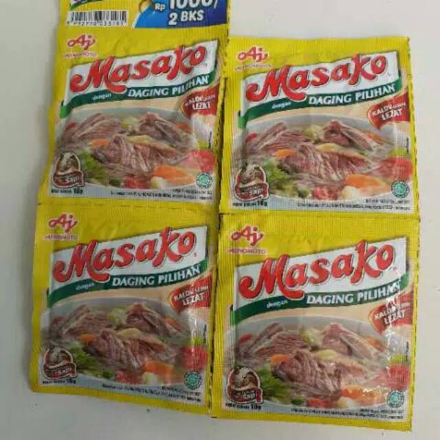 Jual Masako Renceng 10g Penyedap Rasa Sapi | Shopee Indonesia