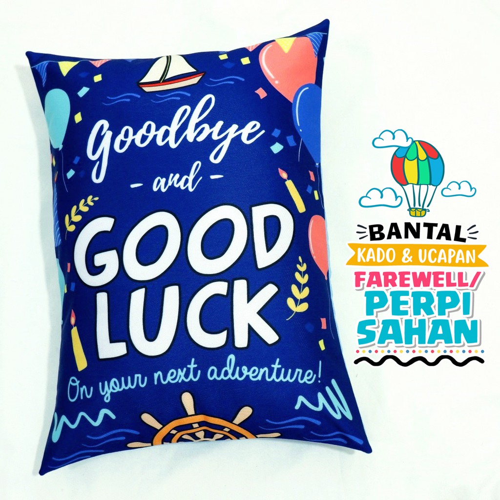Jual Kado Lucu Hadiah Perpisahan Farewell Tema Perahu - 30x40cm ...