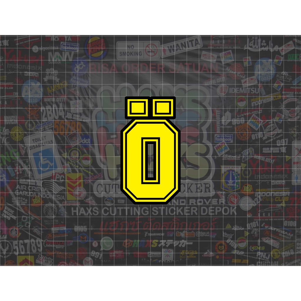 Jual Cutting Sticker Logo O Ohlins Ukuran 5x9 Cm | Shopee Indonesia