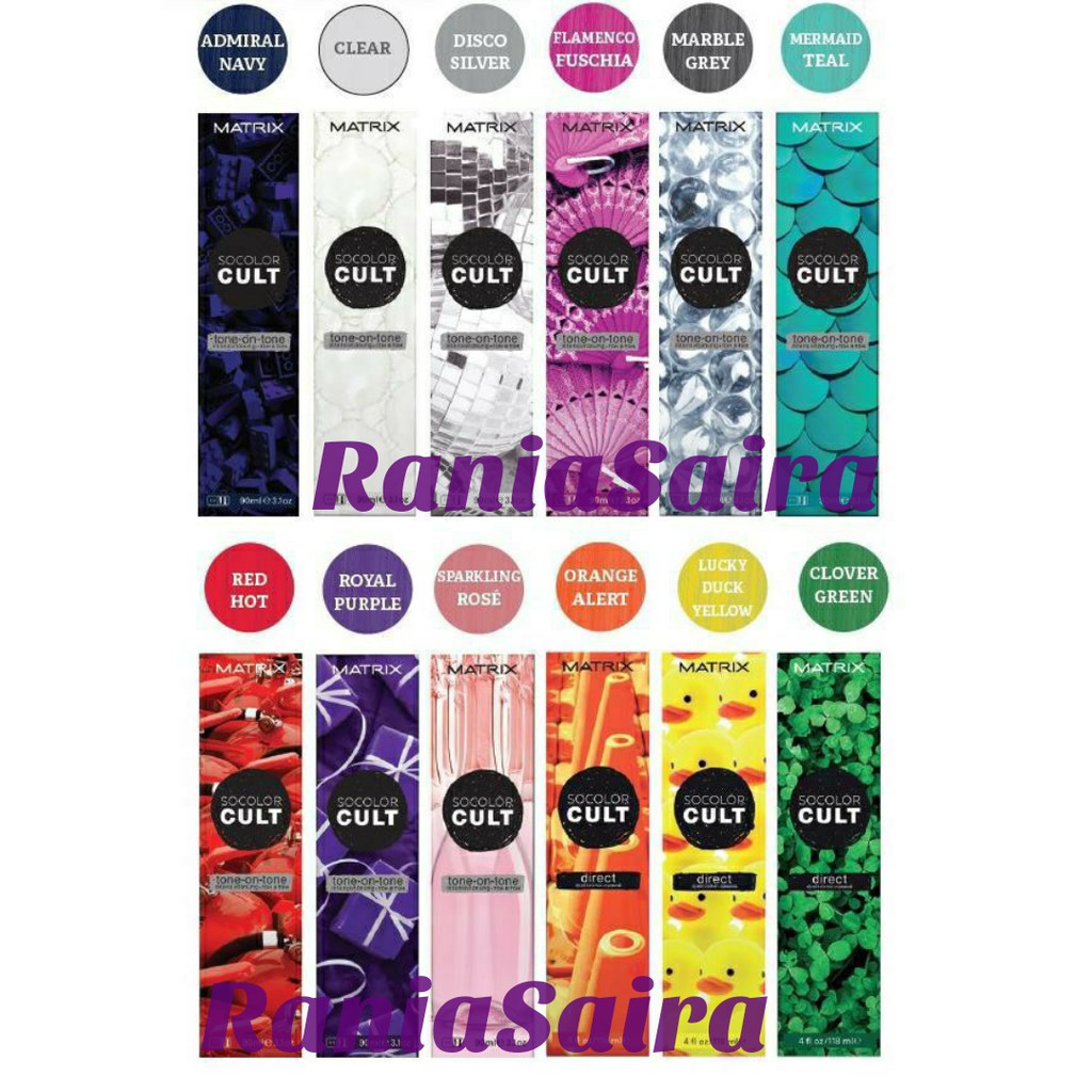 Jual MATRIX Socolor Cult / So Cult Cat Rambut / Pewarna Rambut ...