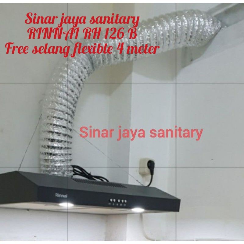 Jual Cooker hood rinnai RH-126 B (ORIGINAL) " / Cooker hood rinnai RH ...