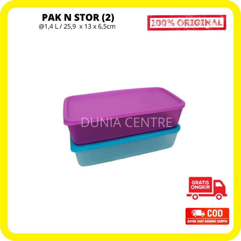 Jual PROMO TUPPERWARE TOPLES PAK N STOR ECER ORIGINAL | Shopee Indonesia