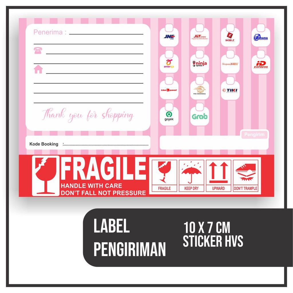 Jual STICKER LABEL PENGIRIMAN | Shopee Indonesia