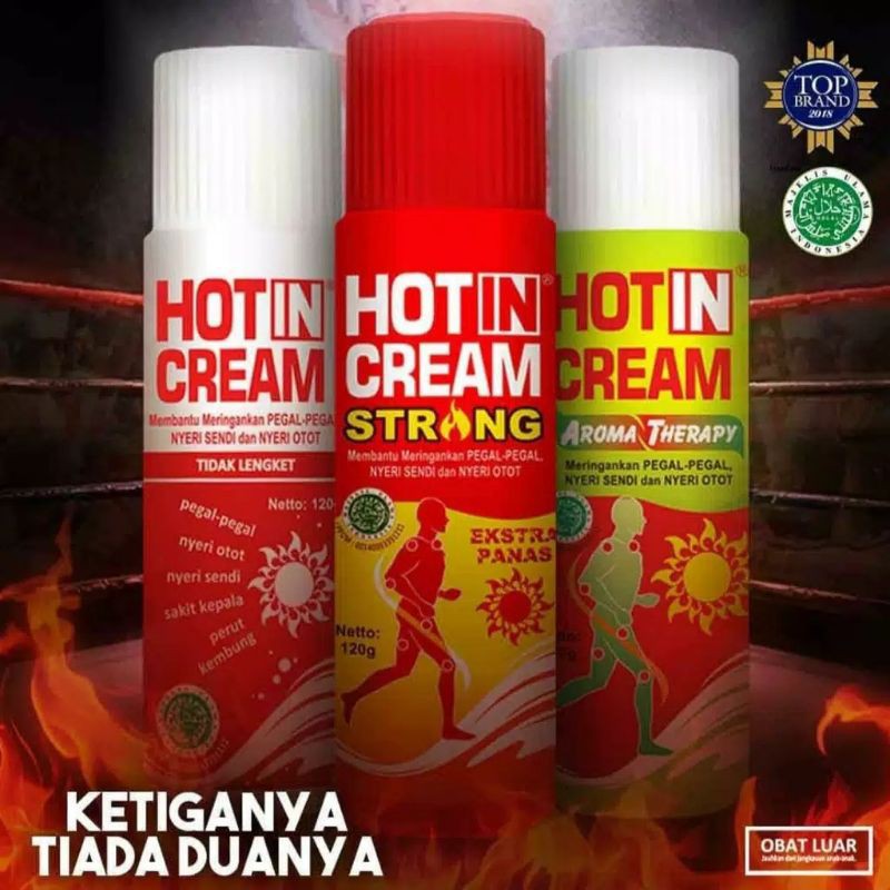 Jual HOT IN CREAM 120gr all varian | Shopee Indonesia
