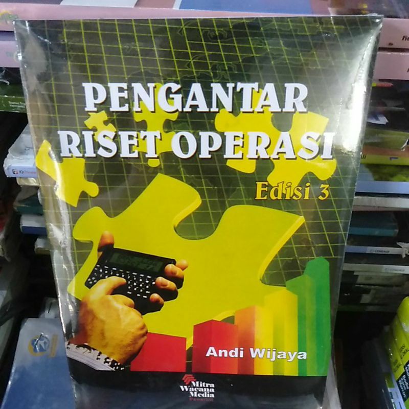 Jual pengantar riset operasi edisi 3 di Wijaya penerbit mitra wacana | Shopee Indonesia
