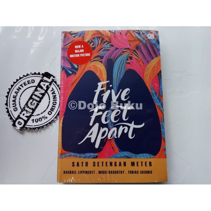 Jual Young Adult Satu Setengah Meter Five Feet Apart Rachael Lippincott ...