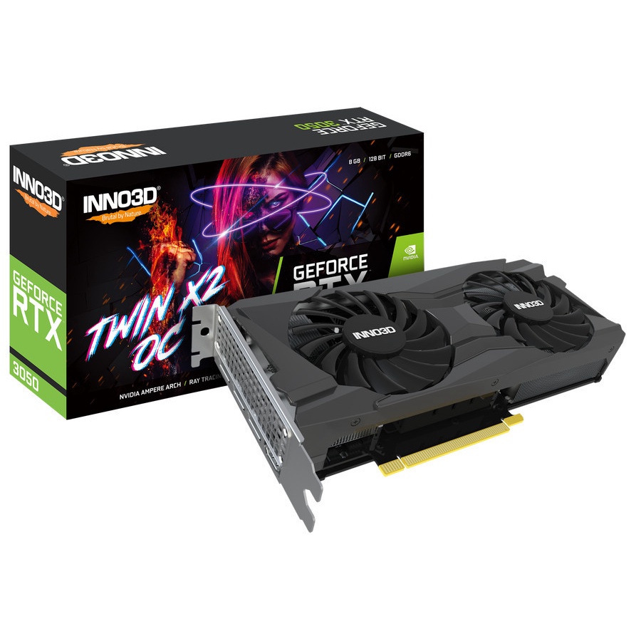Jual VGA INNO3D GEFORCE RTX 3050 TWIN X2 OC 8GB GDDR6 | Shopee Indonesia