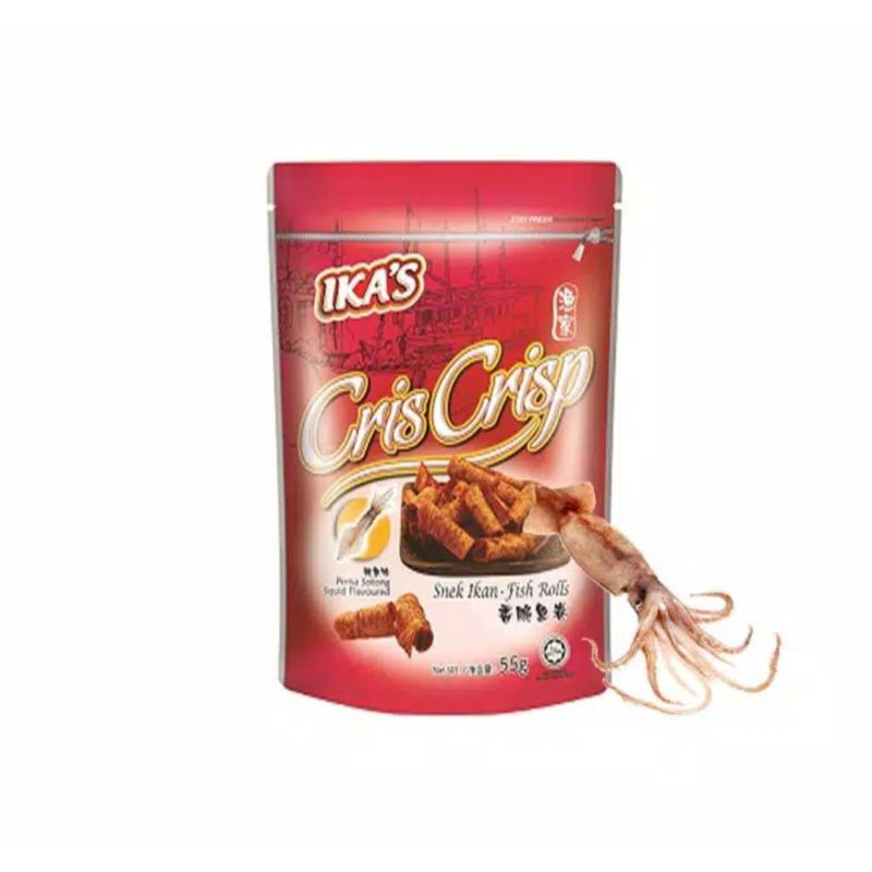Jual Criscrisp fish roll squid flavoured | Shopee Indonesia