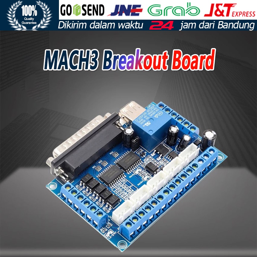 Jual MACH3 Controller Motor Driver CNC 5 Axis dengan Isolasi ...