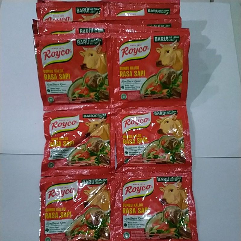 Jual Royco rasa ayam Royco rasa sapi satu renceng isi 12 pcs | Shopee ...
