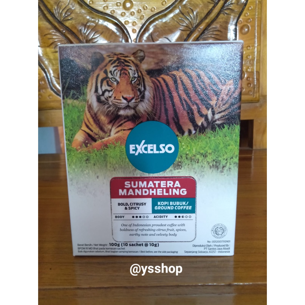 Jual Excelso Folding Box Robusta Gold, Java, Arabica Gold, Sumatera ...