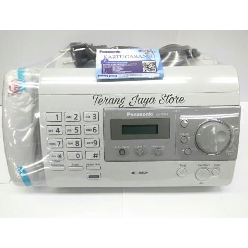 Jual Mesin Fax Panasonic KX-FT503 (Putih) Mesin Fax Thermal Limited ...