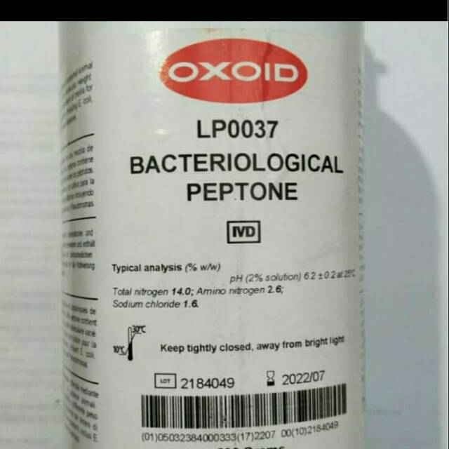 Jual Bacteriological peptone 100 gram OXOID | Shopee Indonesia