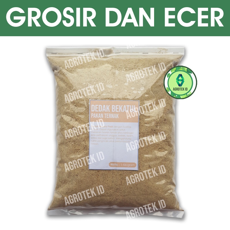 Jual Pakan Ternak Dedak Bekatul Katul Padi Halus Kemasan 1 Kilogram ...