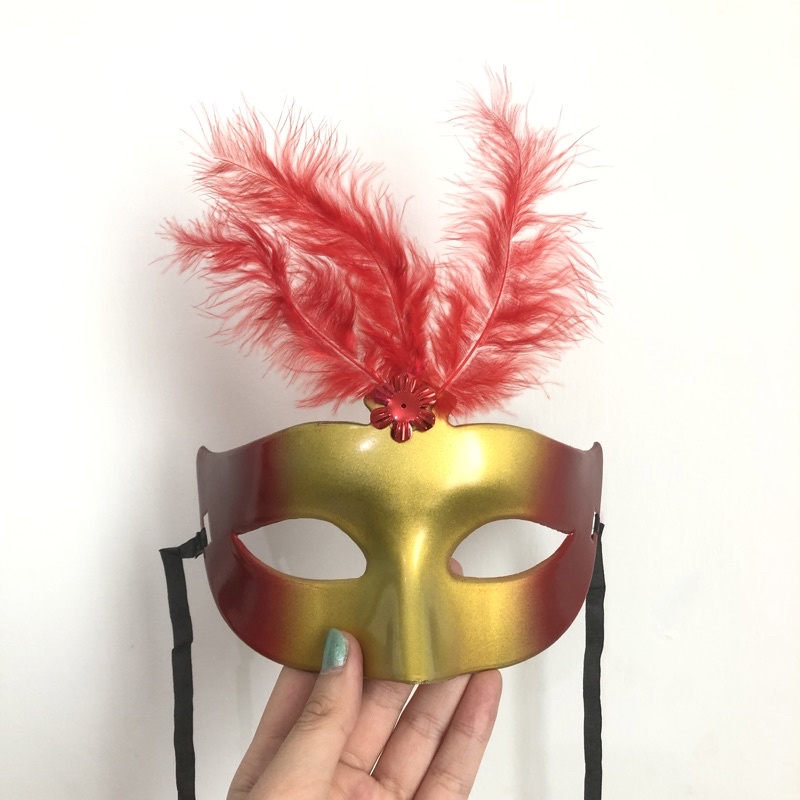 Jual Topeng Bulu Polos/ Topeng Pesta/ Masquerade | Shopee Indonesia